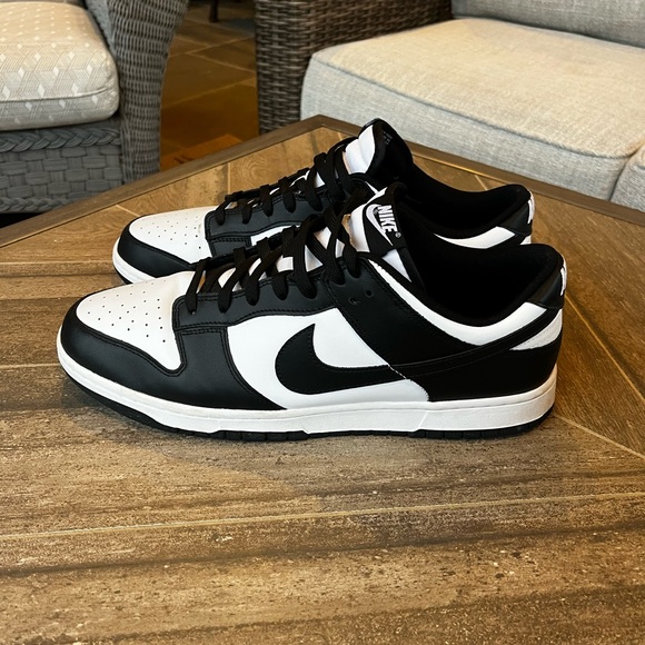 Nike | Shoes | Nike Dunk Low Panda Trainers Pandadunkssize 3 Mens Us ...